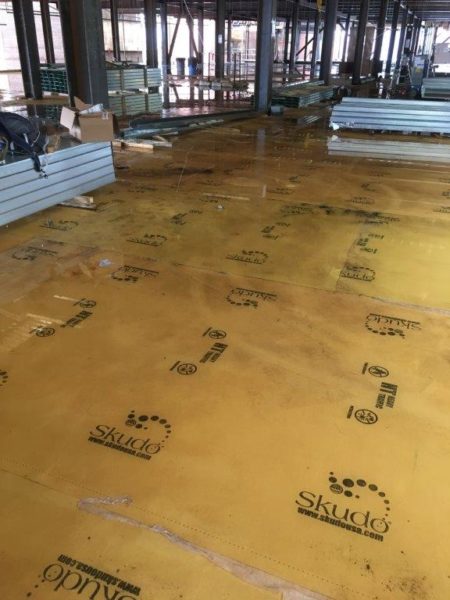 Skudo on the job: West Carolina University - Skudo USA - Surface Protection