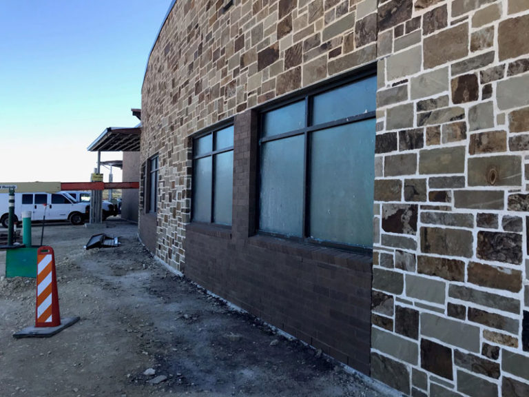 Temporary Window Glass Protection Film During Construction